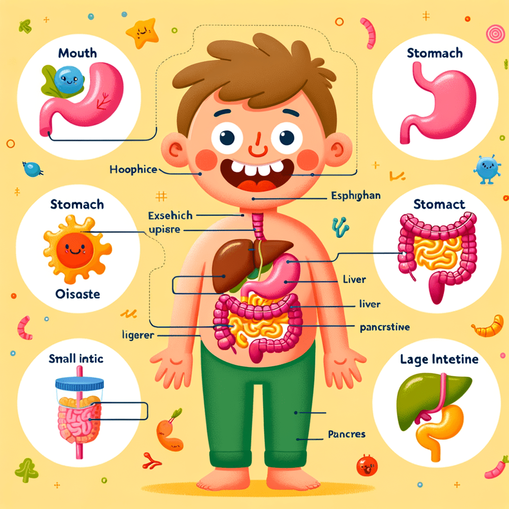 How the Human Digestive System Works: A Kid-Friendly Guide | Infinite ...